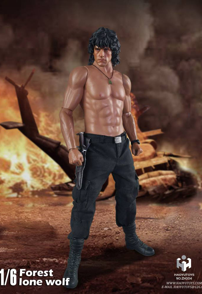 toyhaven: HaoYu Toys 1/6th scale Forest Lone Wolf 12-inch action figure ...