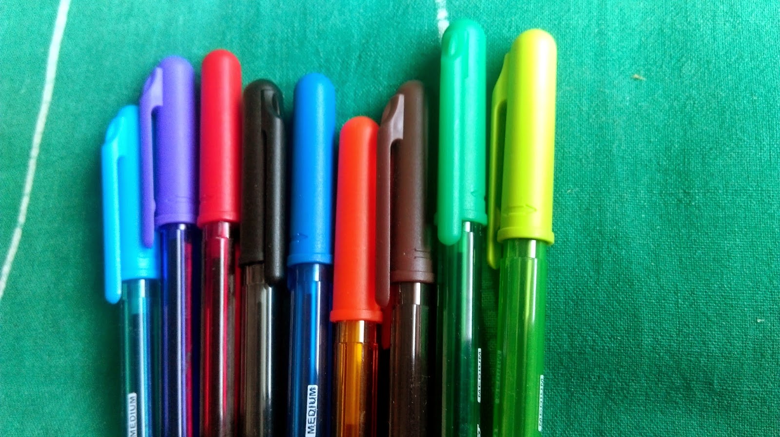 Colourful Pens - The Pretty City Girl