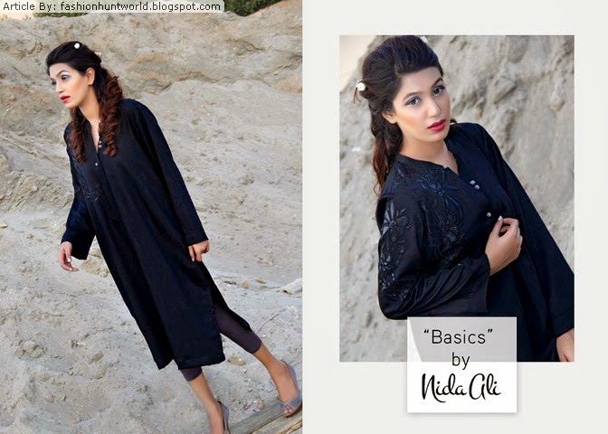 Basics By Nida Ali Fall-Winter 2015-2016 | Nida Ali Winter Pret Dresses ...