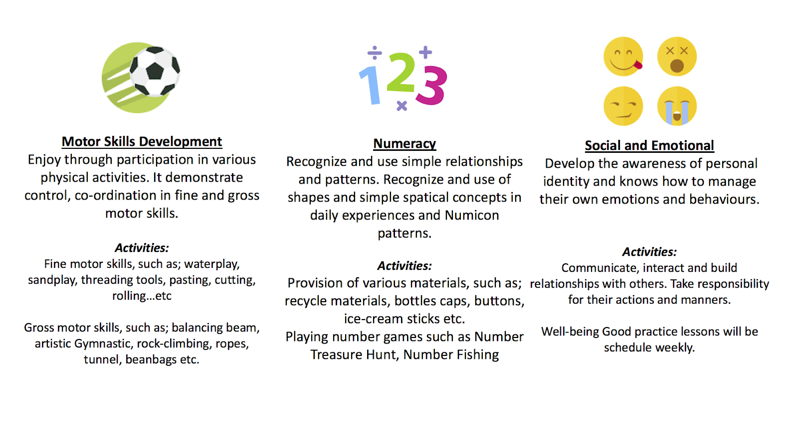 Our Curriculum Framework
