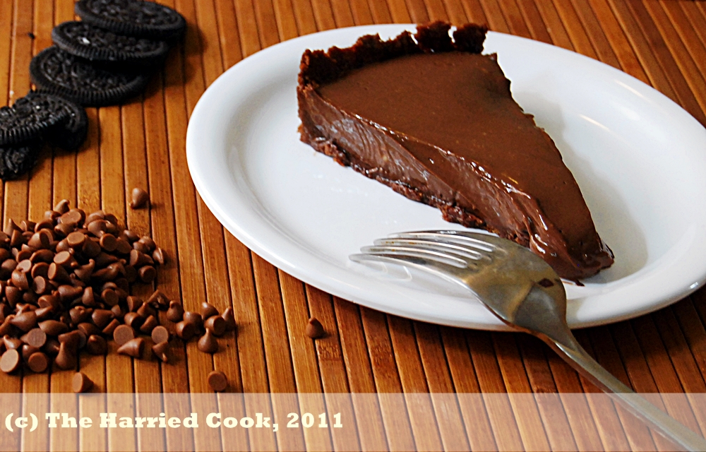 The Harried Cook: Moo-less Chocolate Pie