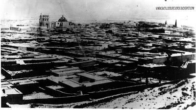 SALTILLO DEL RECUERDO: PANORAMICA DE SALTILLO ANTERIOR A 1900...!!