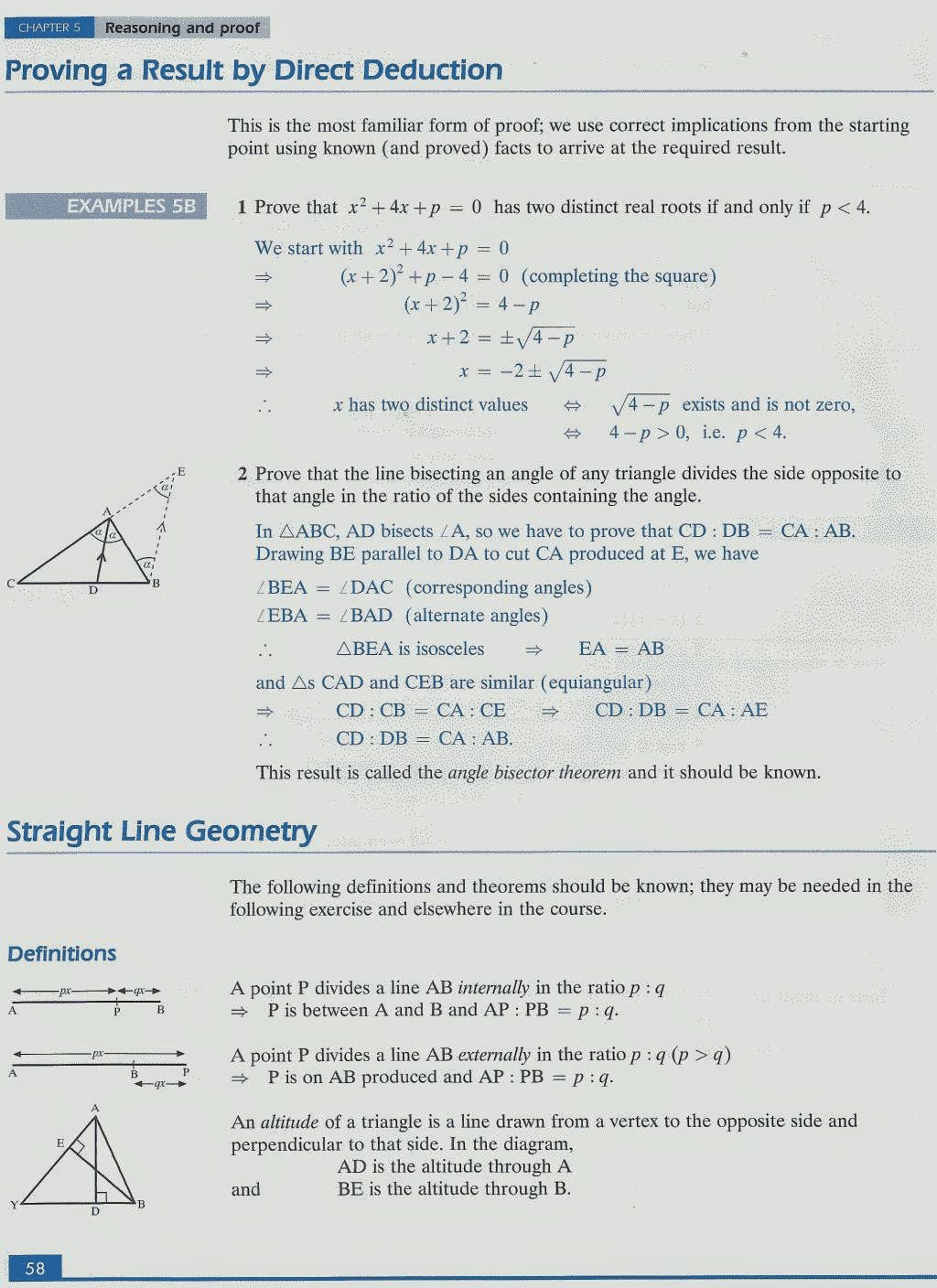 Textbook Pages for L6 Mathematics: Chapter 5