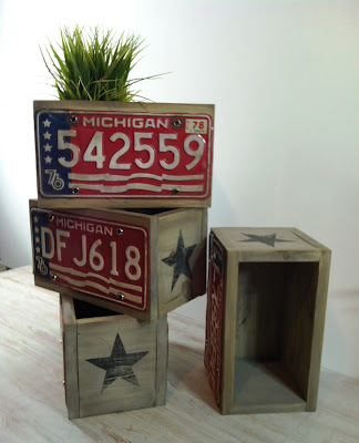 Vintage Diana: Liscense Plate Boxes