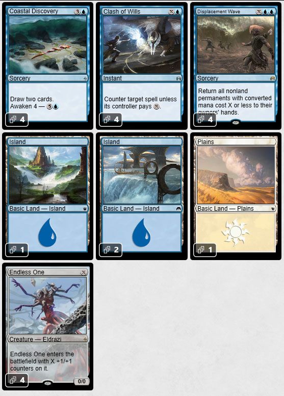 Magic the Gathering Adventures: [Standard] White Blue Awaken