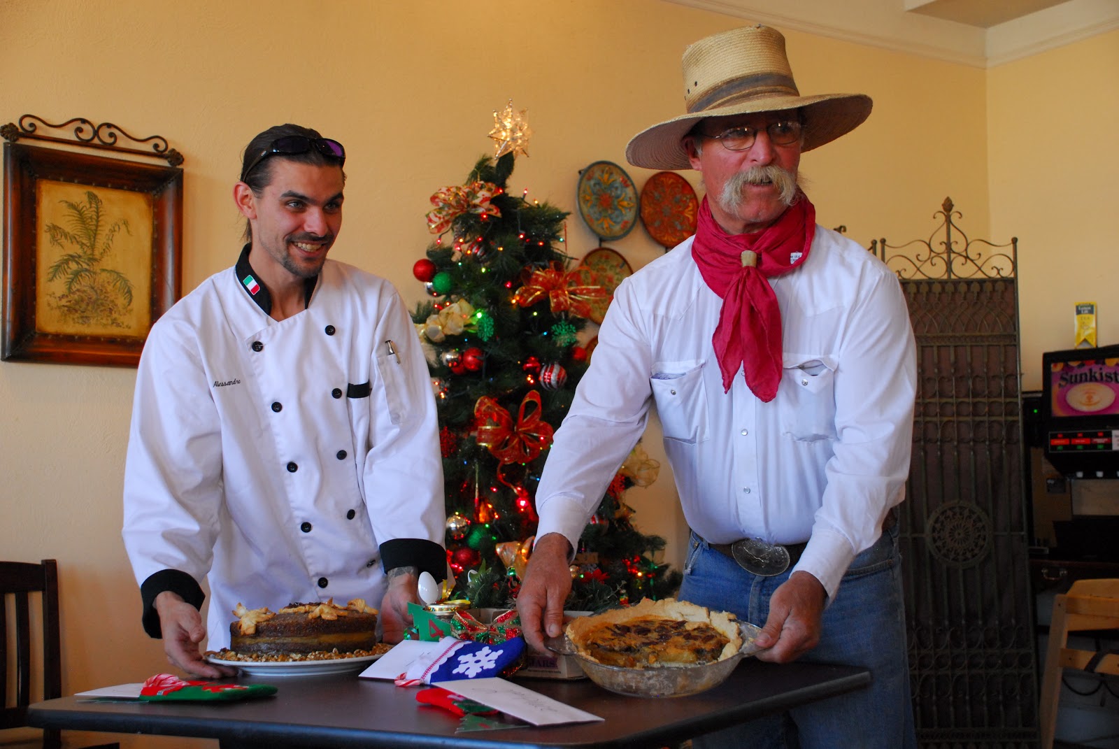 Texas Mountain Trail Daily Photo: Van Horn's Pecan Dessert Contest ...