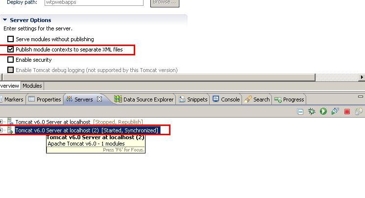 Tomcat - Tomcat Log - [SetPropertiesRule]{Server/Service/Engine/Host/Context} - En el codigo
