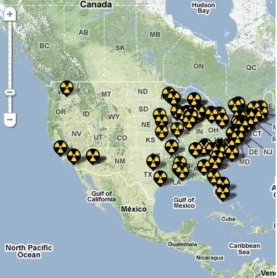 Can it happen here?: Find the nuclear power plant nearest you