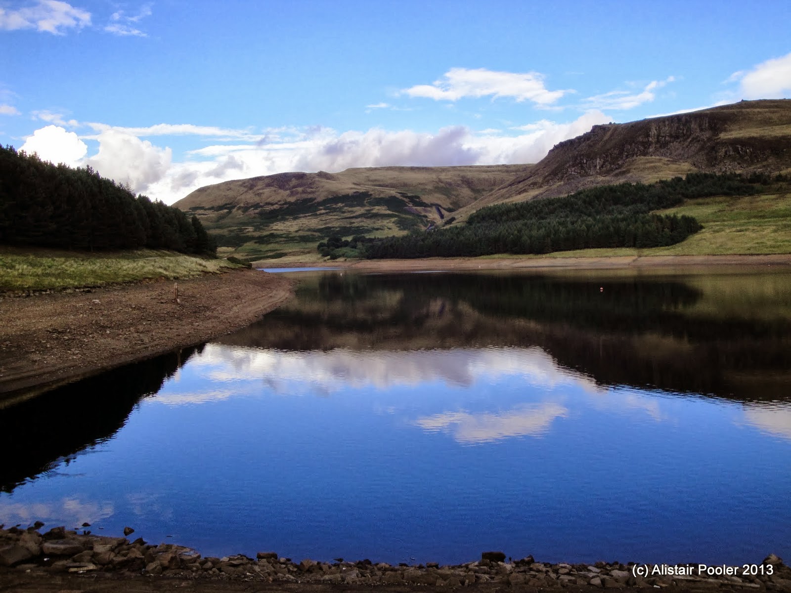 Alistair's Walks: The Edges Above Dovestone Reservoir