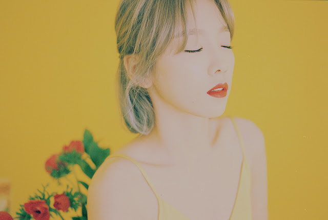 SNSD TaeYeon and her teaser pictures for 'My Voice', her first full ...