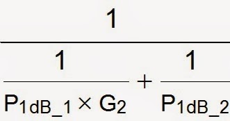Yufan-fansbook: [通訊系統技術]-在Excel中計算串接系統之功率1dB壓縮點_01-Cascade P1dB ...