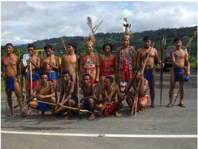 walking distance & et cetera -: Aeta Tribe