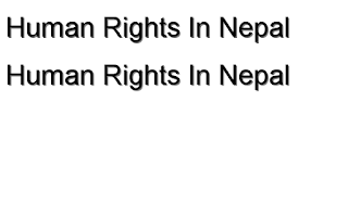 Human Rights In Nepal
