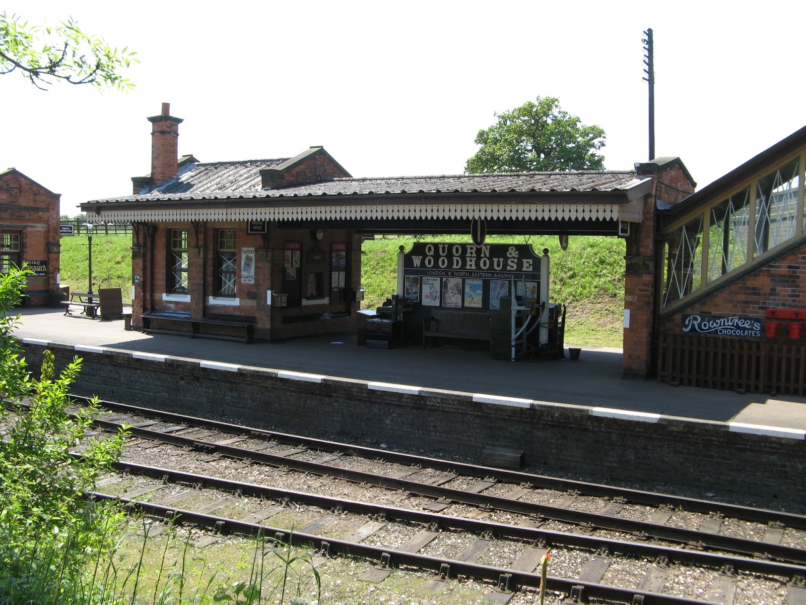 Steam Memories: Quorn and Woodhouse station Great Central Railway