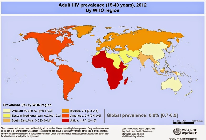 新生命 Newlife : 全球衛生觀察 Global Health Observatory (GHO)-HIV/AIDS(2012)