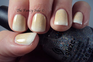 The Fancy Side: Toning things down: Gradient French Tip