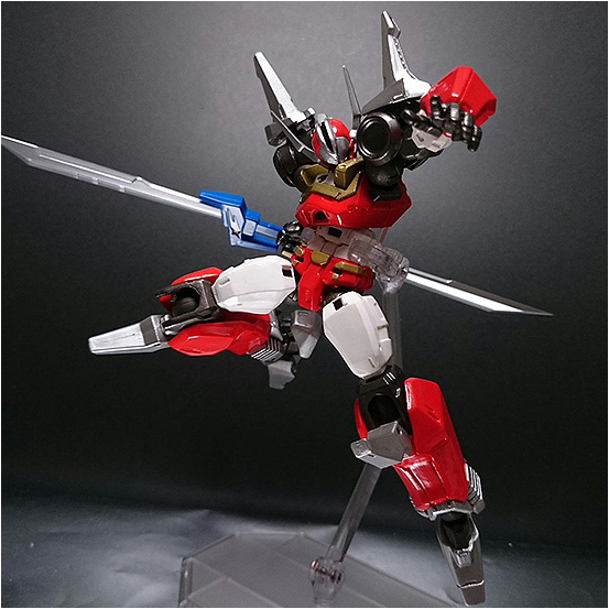 五字頭耗子的玩具觀察: 千值練Vulcanlog機器勇士倍功夫