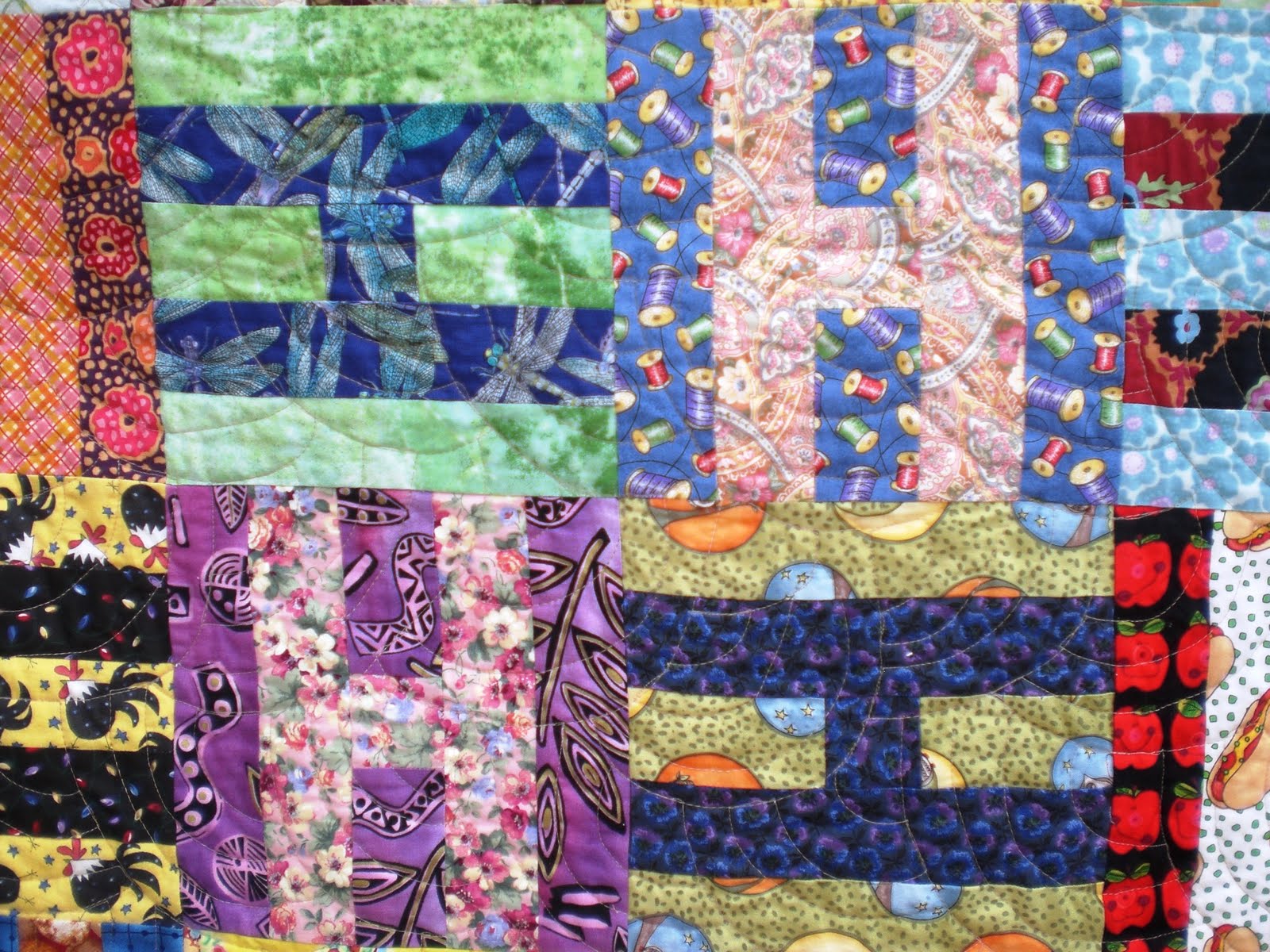 PAT QUILTZ TOO: My H Quilt