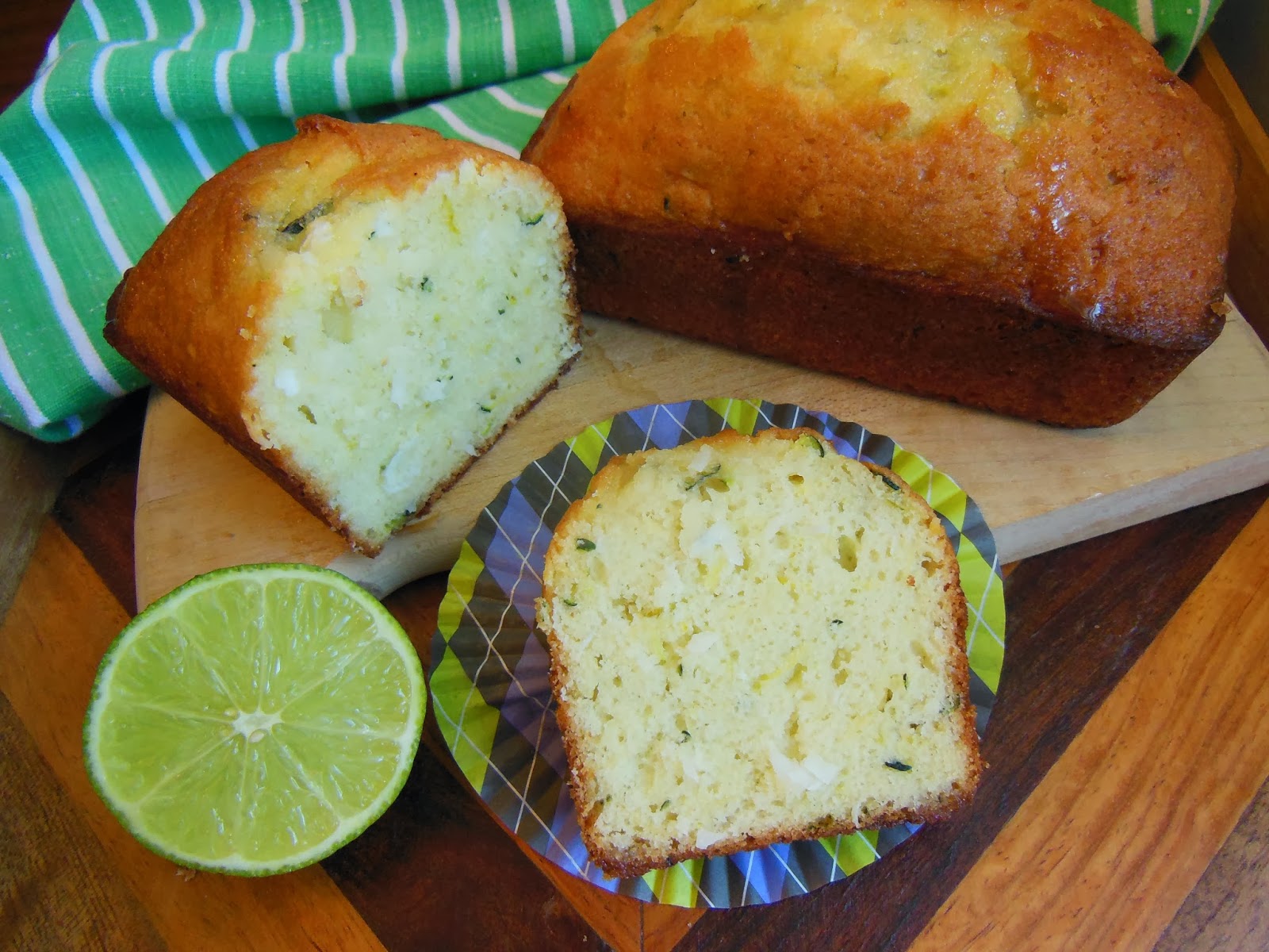 Kim's County Line: Coconut Zucchini Lime Bread