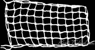 Knots Indeed: Rectangle of Square-Mesh – 6 x 11 squares - Starting from ...