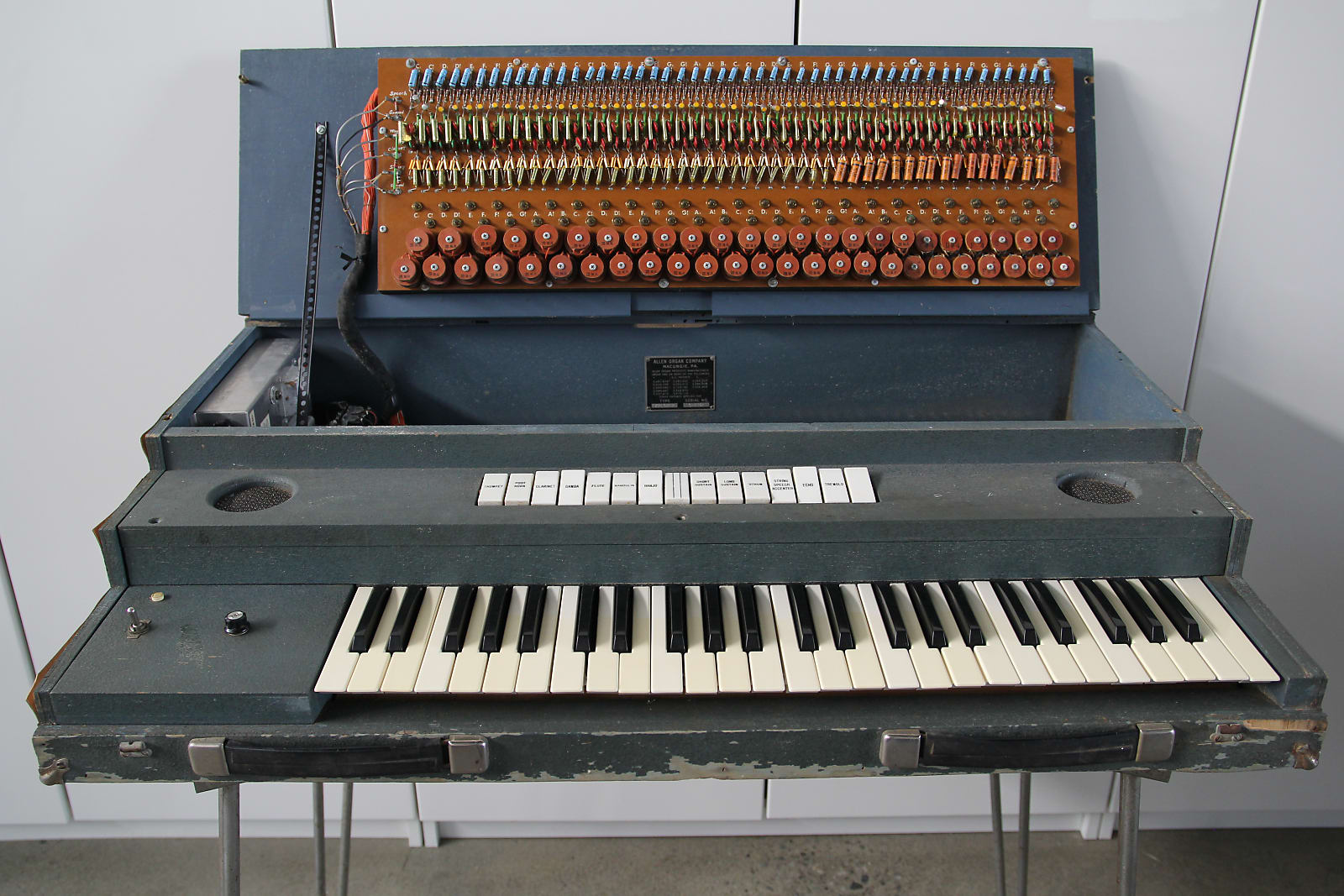 MATRIXSYNTH: 1967 Rocky Mount Instruments ( RMI) Explorer Combo Organ