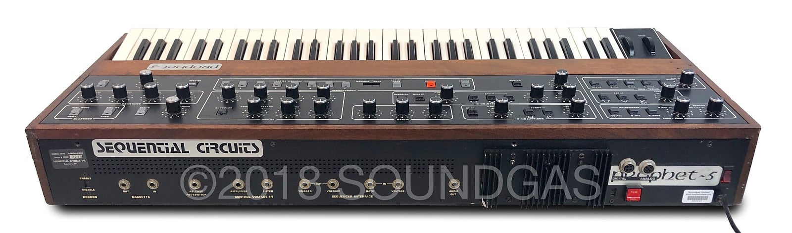 MATRIXSYNTH: Sequential Circuits Prophet V Rev 3.3 SN 2249