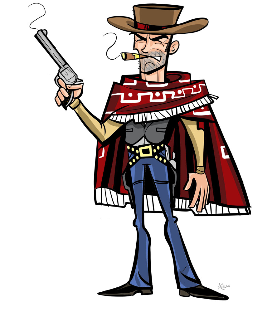 Keelan's Blog: Toon Challenge: Old West!