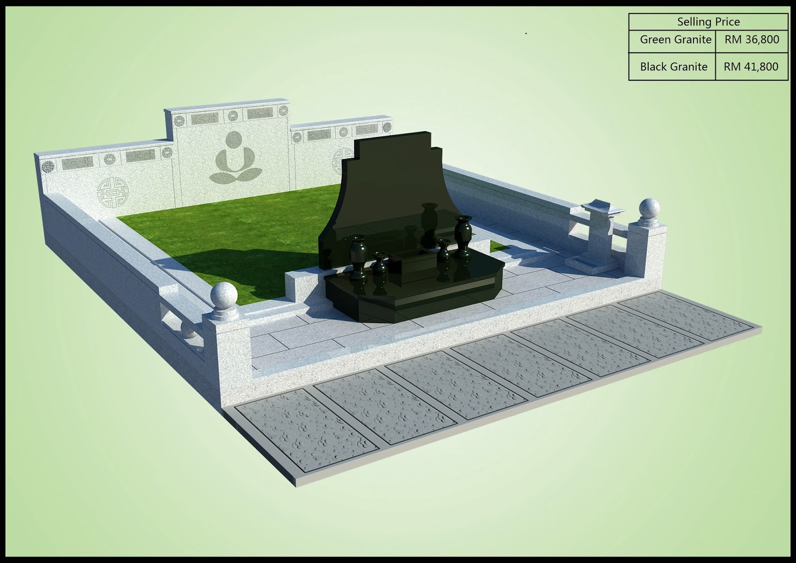 NIRVANA MEMORIAL PARK & FUNERAL SERVICE PACKAGE: TOMB DESIGN - DOUBLE ...