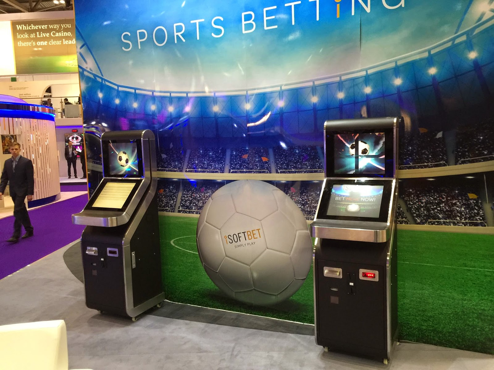 Self Service Kiosks and Digital Signage: Sports Betting KT Kiosk at ...