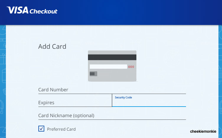 Cheekiemonkies: Singapore Parenting & Lifestyle Blog: Why Visa Checkout ...