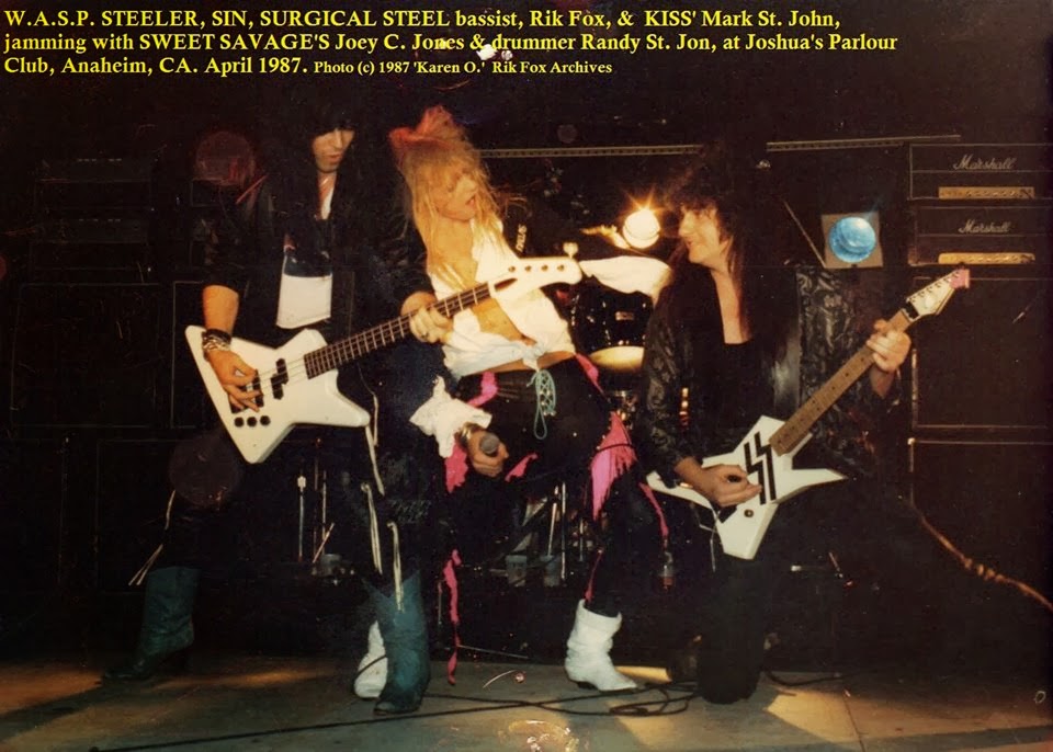 KISS LA BANDA MÀS CALIENTE DEL MUNDO: MARK ST. JOHN EN ANAHEIM ...