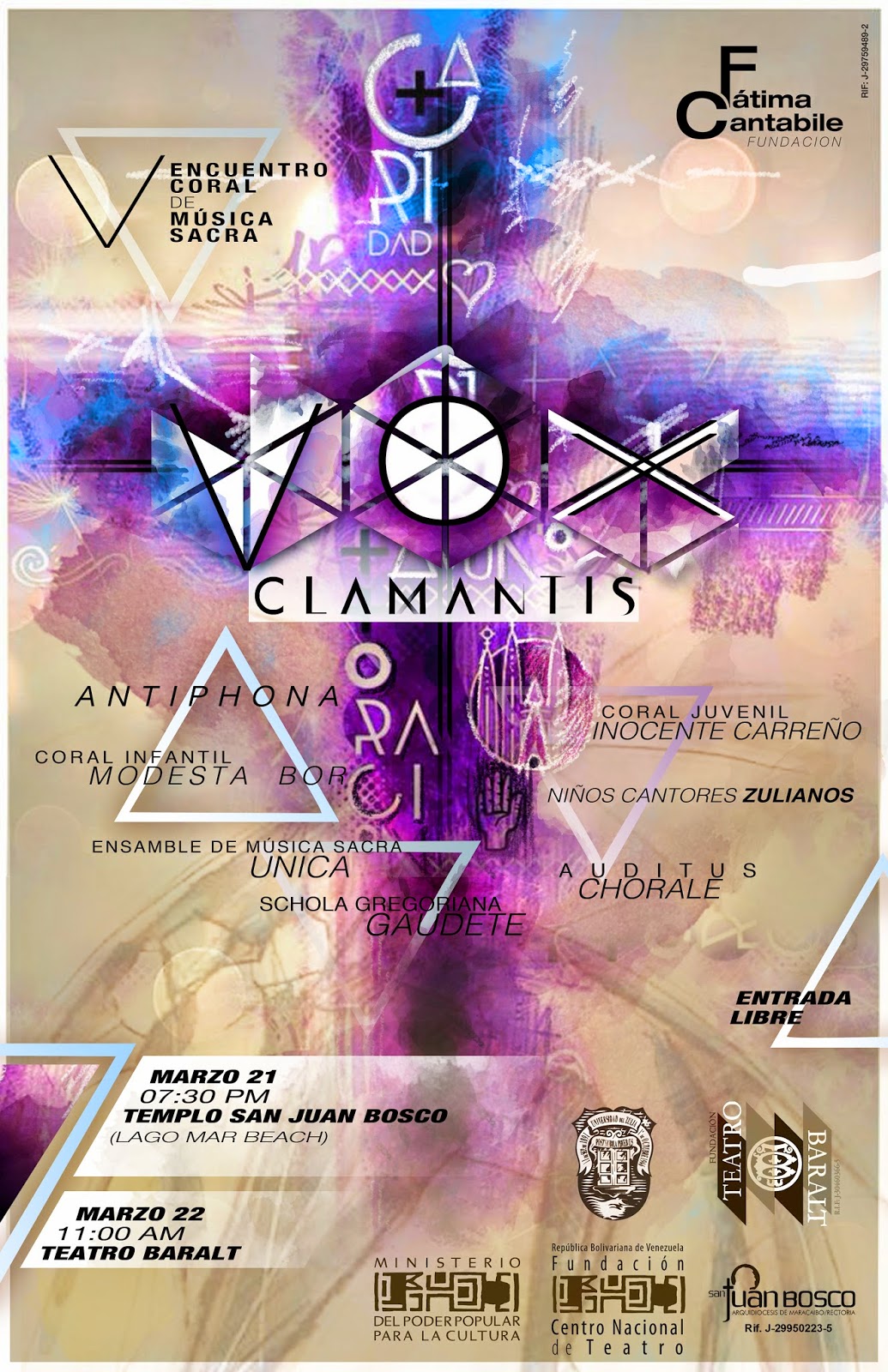 Vox Clamantis 2015 | Fundación Fátima Cantabile