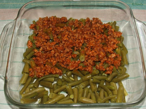 Katalin konyhája: Rakott bab