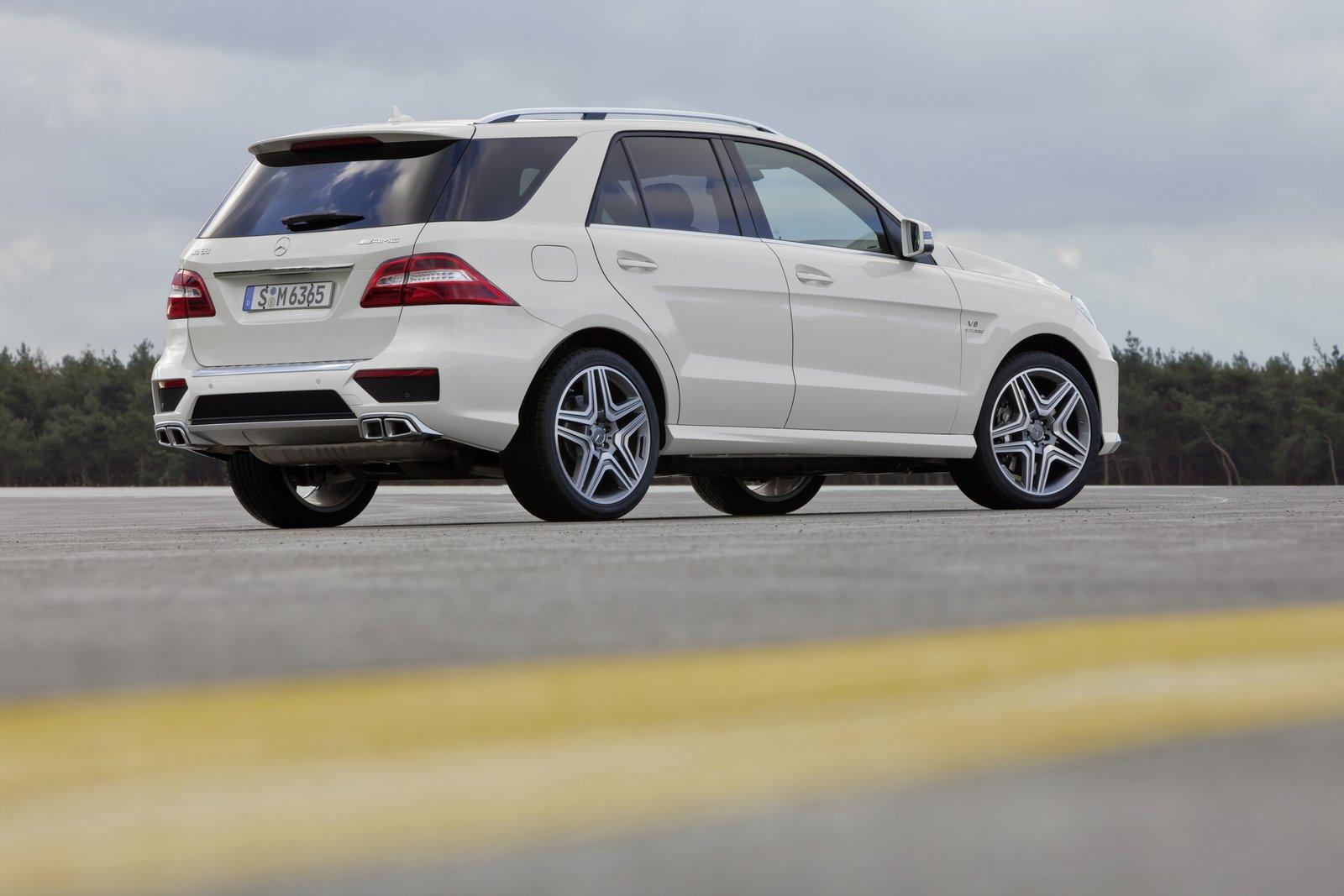 First commercial of the new Mercedes ML63 AMG 2012-Garage Car