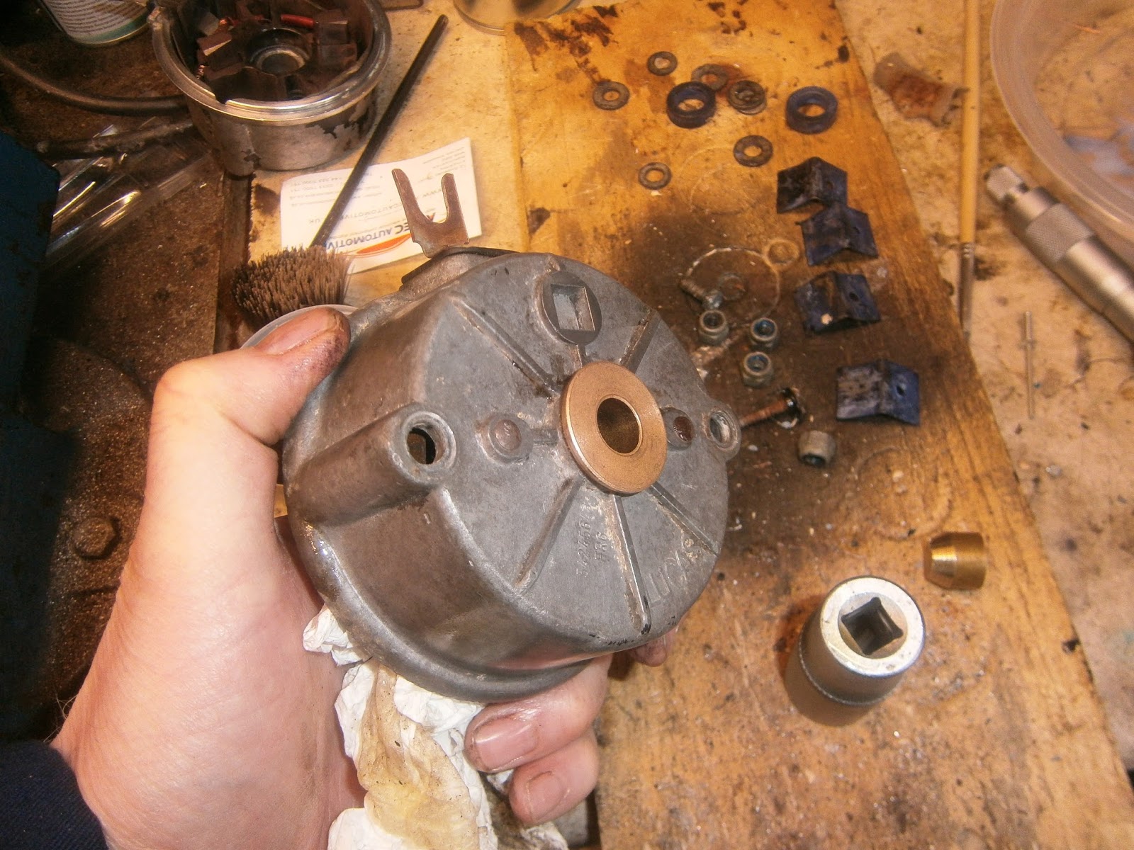 Lotus Excel Restoration: The Lucas 3M100 starter motor revisited.