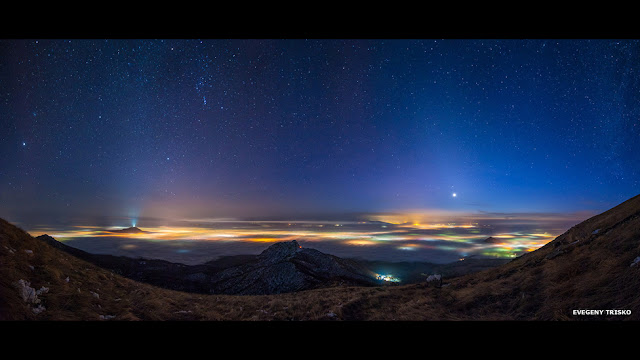 Imagens capturam beleza do céu noturno