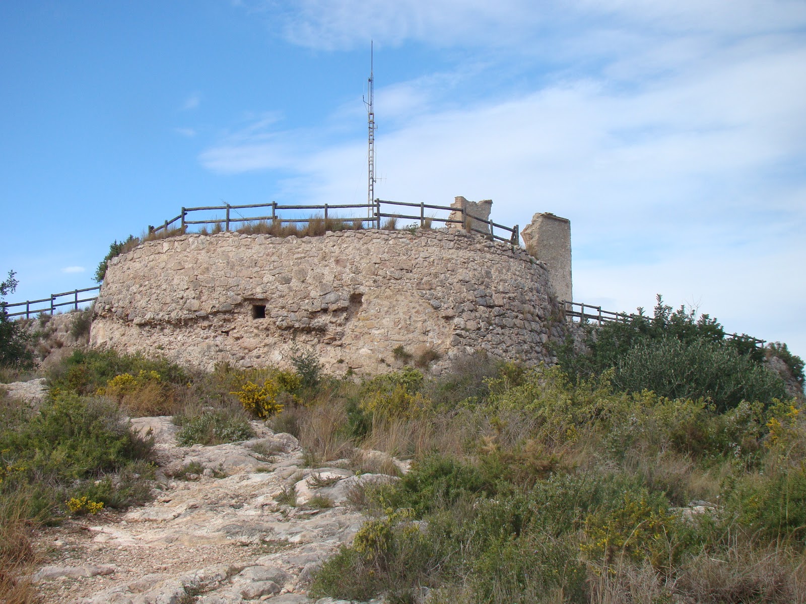 Castillos Españoles: CASTILLO DE SANTA ANA - OLIVA - VALENCIA