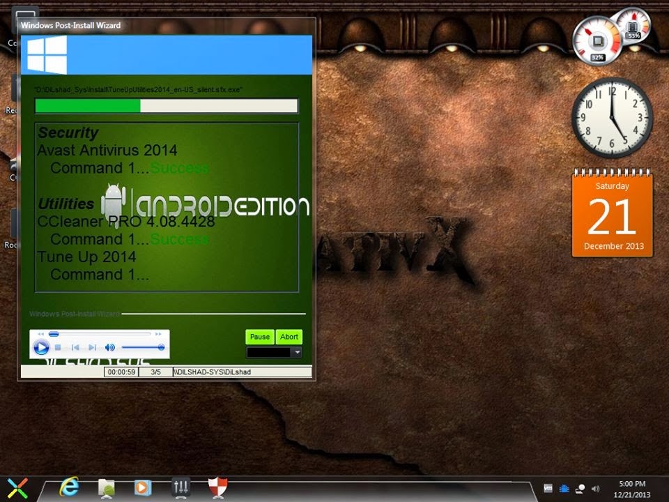 Windows 7 Ultimate SP1 Android Edition 2014 Full Single Link ISO Free ...