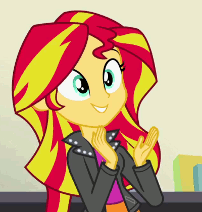 Sunset Shimmer - Cia dos Gifs