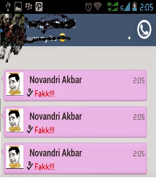 Mengubah Teks PING! di BBM Android Menjadi Teks yang Lain | Raisa Android