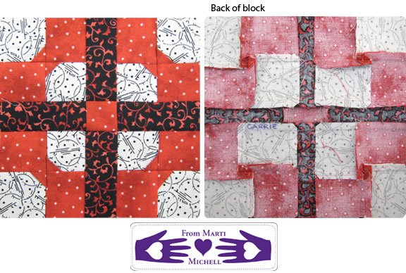 From Marti Michell Quilting Blog: Chart 58: Carrie, Block 21 in the ...