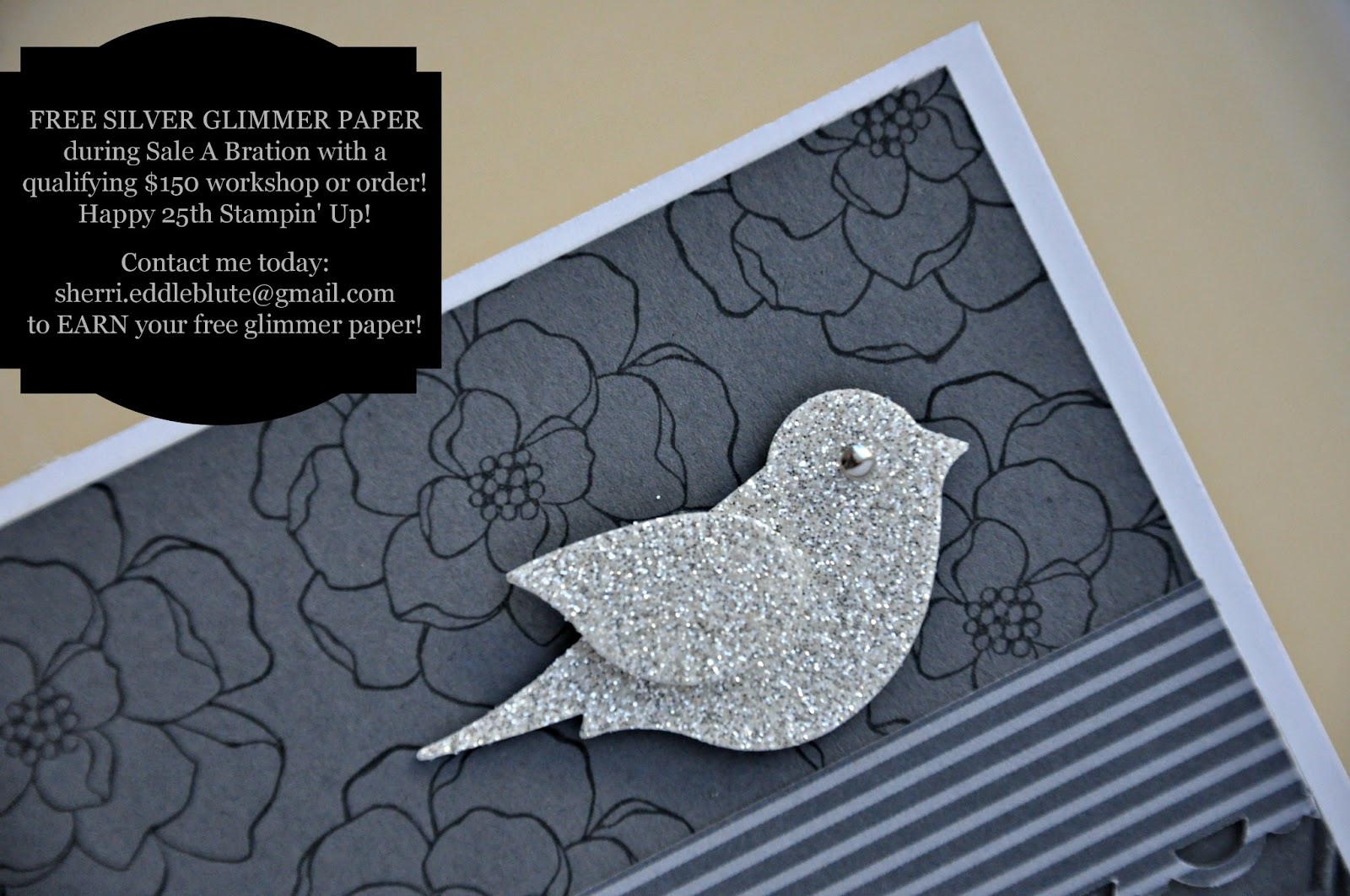 Sweetest Designs: Free Silver Glimmer Paper!
