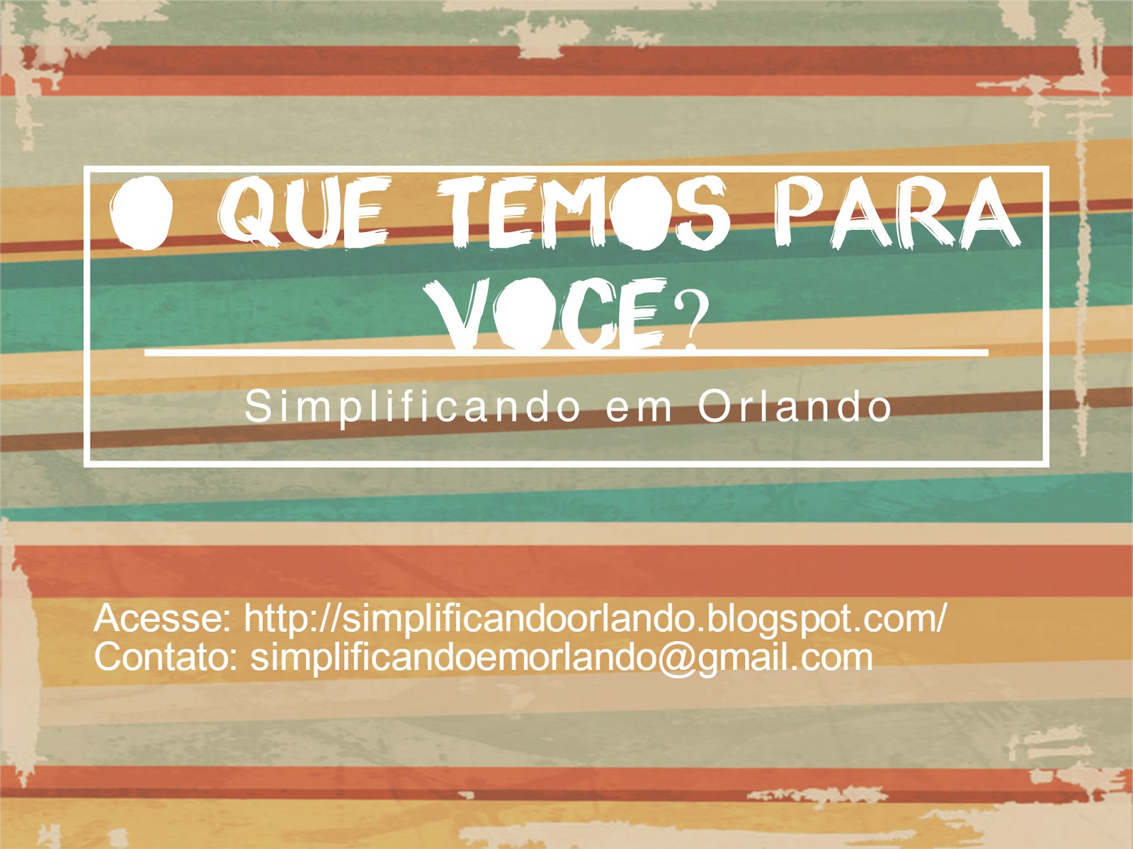 Simplificando: Serviços