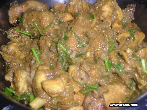Jayati's Food Journey - Enjoy!!!: Chicken Kasha
