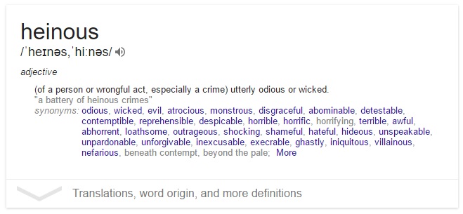 The Chimping Dandy: Options most heinous!