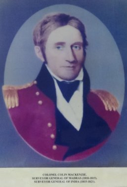 Colin Mackenzie at Kumbakonam 1817