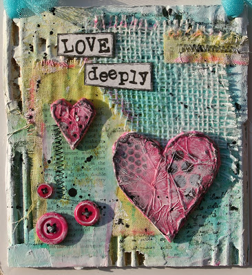 Mixed Media Cardboard Art Tutorial by Guest Melisa Waldorf