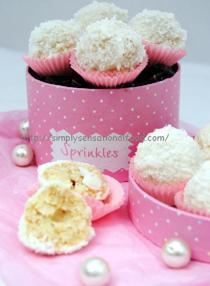 White Chocolate Hazelnut Rafaello Balls ~ June 18th Secret Recipe Club ...