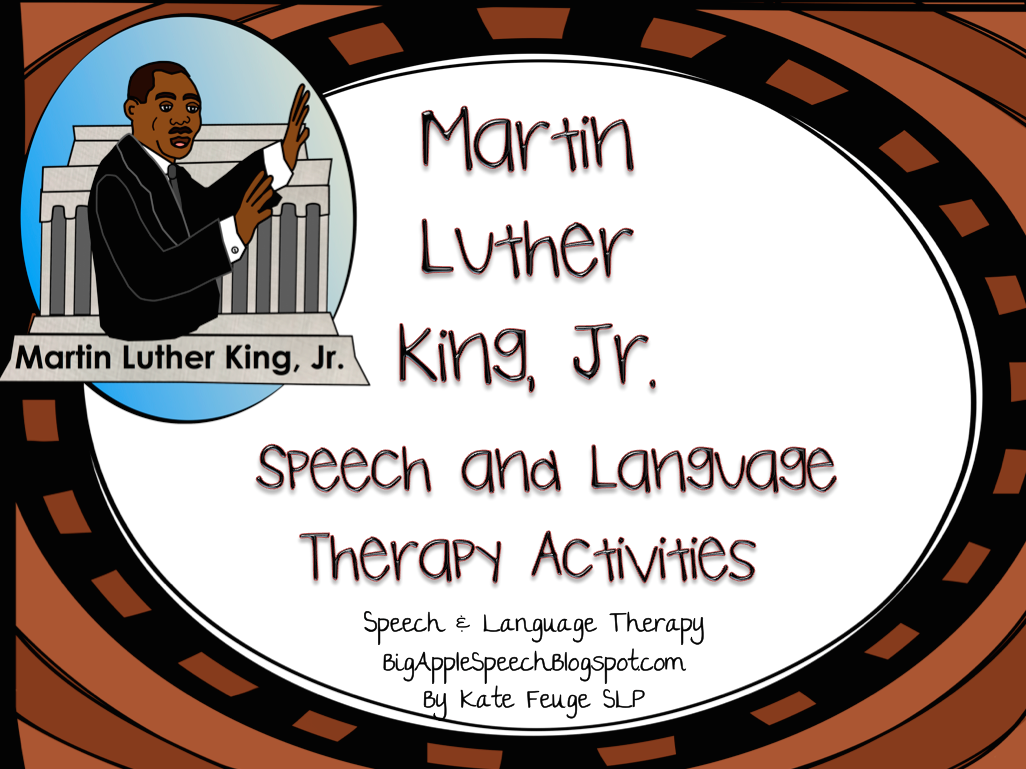Big Apple Speech: FREE Martin Luther King, Jr. (MLK) Comprehensive ...