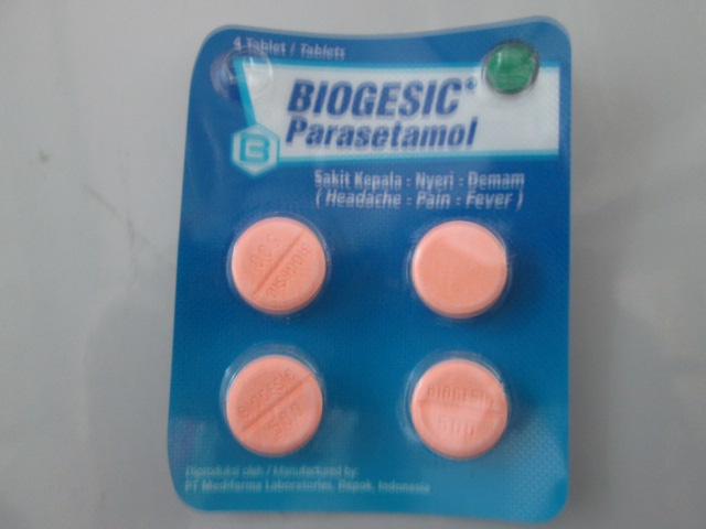 Informasi obat Biogesic | Nabiungkangkung